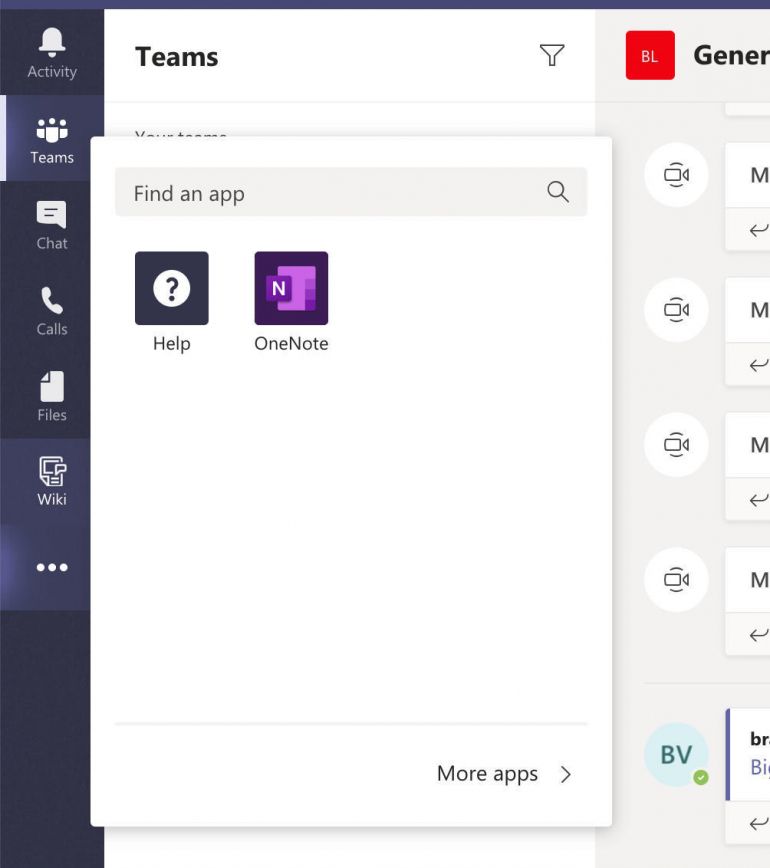 How to customize the Microsoft Teams app bar