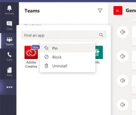 How to customize the Microsoft Teams app bar