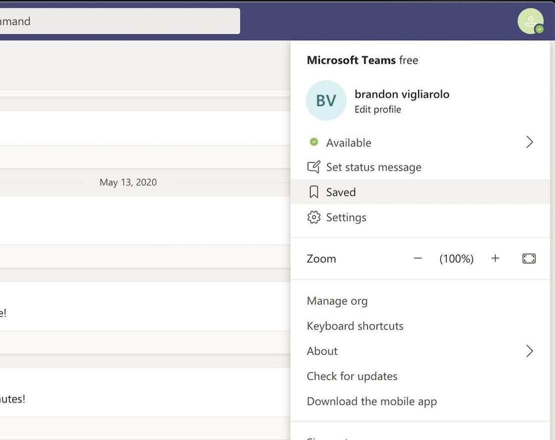 How to save and delete messages in Microsoft Teams - TechRepublic