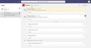 How to save and delete messages in Microsoft Teams