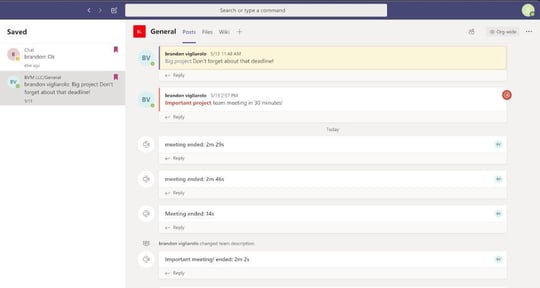 How to save and delete messages in Microsoft Teams - TechRepublic