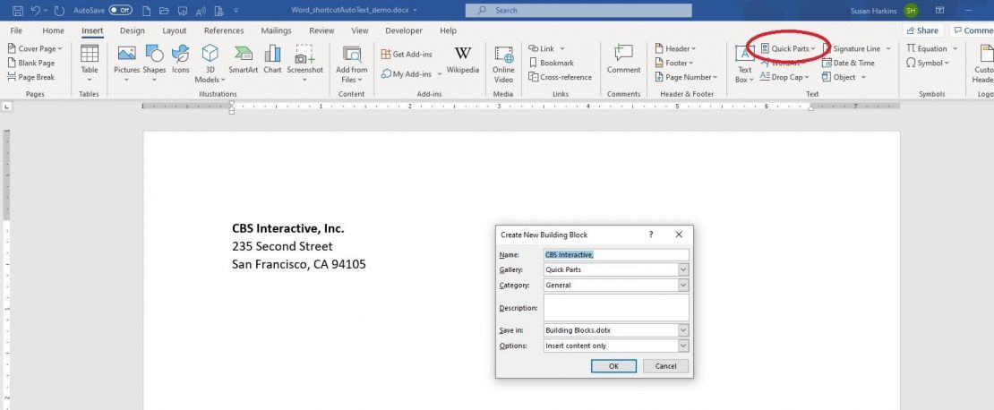 How to assign a keyboard shortcut to blocks of content for easy input ...