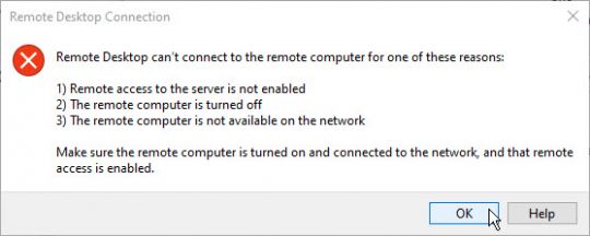 How to troubleshoot problems with Microsoft's Remote Desktop Connection ...