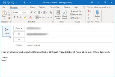 How to recall a message sent in Microsoft Outlook - TechRepublic