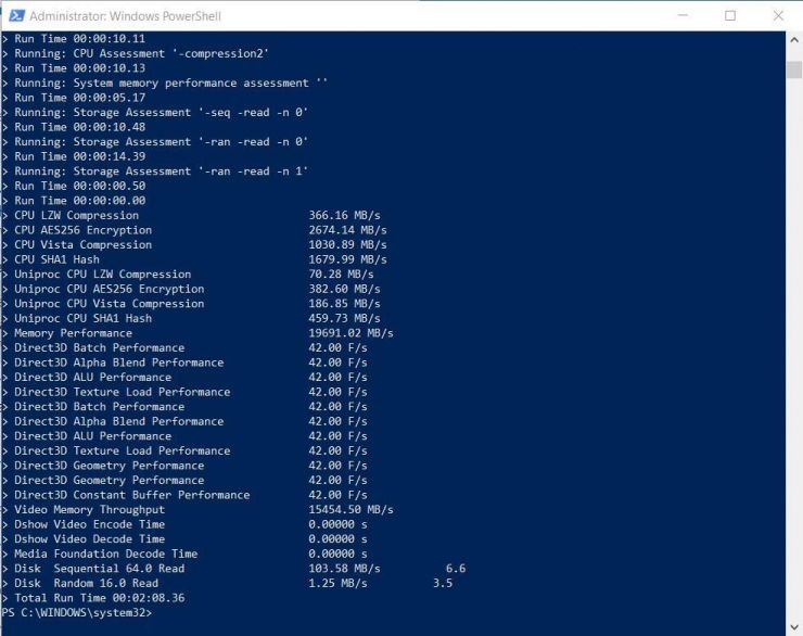 How to use the Windows 10 Assessment Tool to measure system performance ...