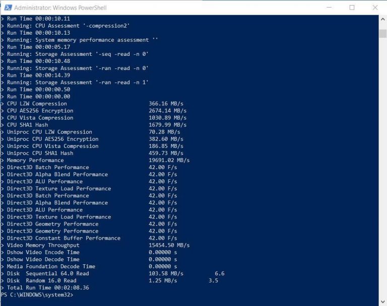 How to use the Windows 10 Assessment Tool to measure system performance ...
