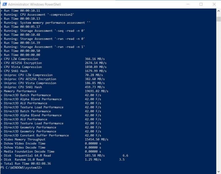 How to use the Windows 10 Assessment Tool to measure system performance ...