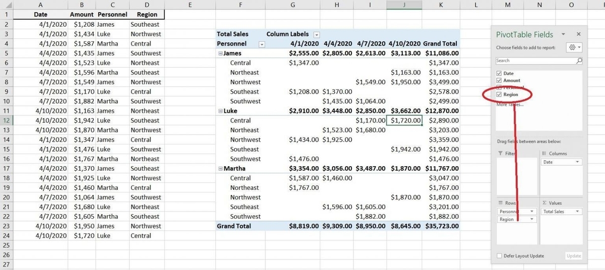 How to use Excel's PivotTable tool to turn data into meaningful ...
