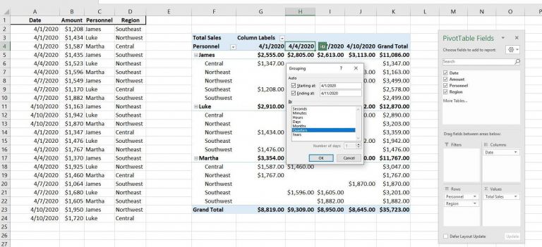 How to use Excel's PivotTable tool to turn data into meaningful ...