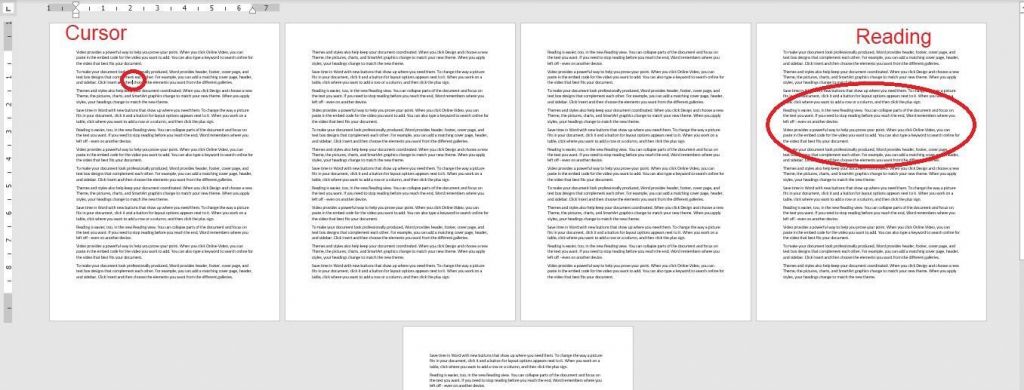 Two ways to return to where you last were in a Microsoft Word document ...