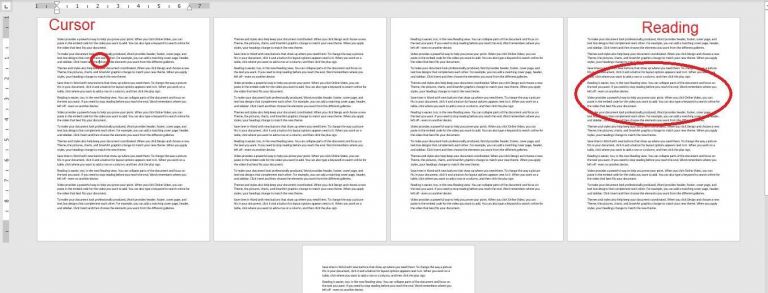 Two ways to return to where you last were in a Microsoft Word document ...