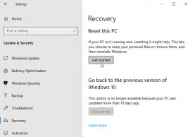 How to reinstall Windows 10 from the cloud