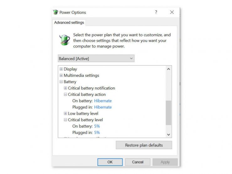 How to customize low-battery warnings in Windows 10 - TechRepublic