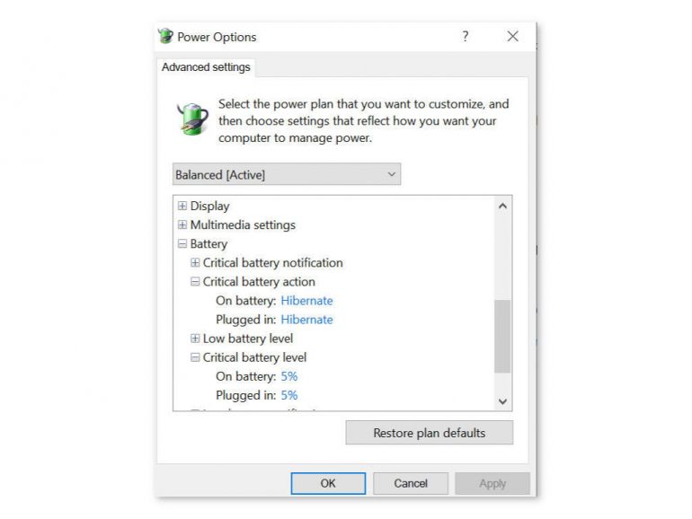 How to customize low-battery warnings in Windows 10 - TechRepublic