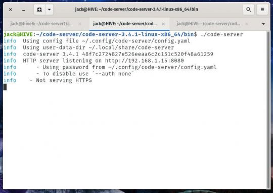 How to run an instance of Visual Studio Code over your network ...