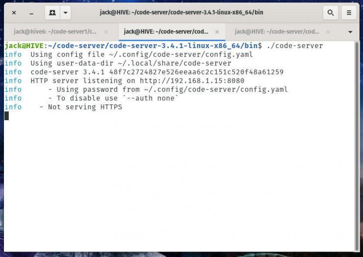 How to run an instance of Visual Studio Code over your network ...