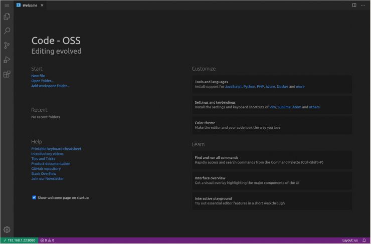 How to run an instance of Visual Studio Code over your network ...