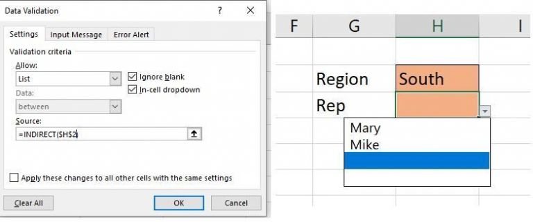 How to add a condition to a drop down list in Excel - TechRepublic