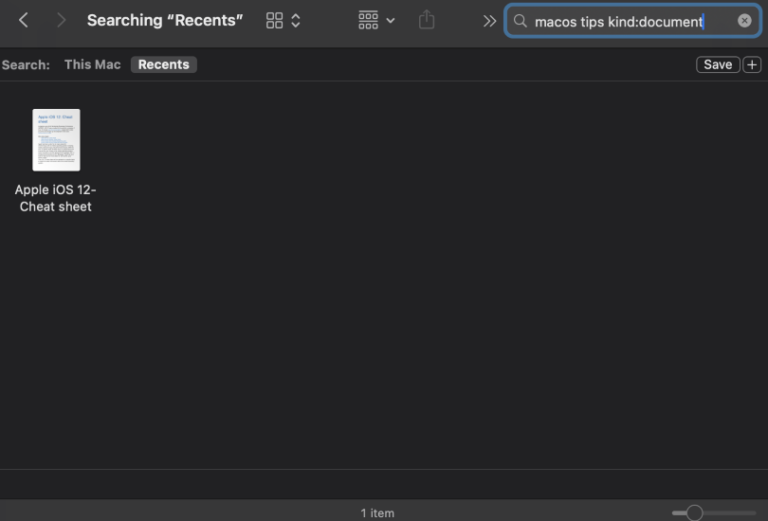 How to Use Finder to Search the Current Folder on Your Mac