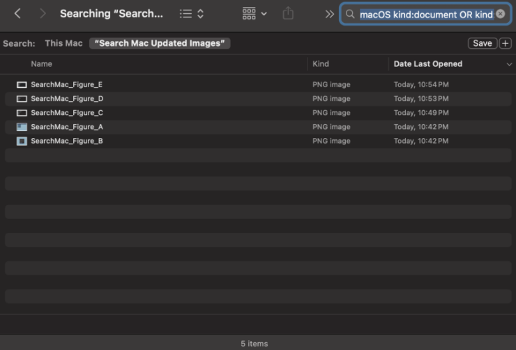 How to Use Finder to Search the Current Folder on Your Mac