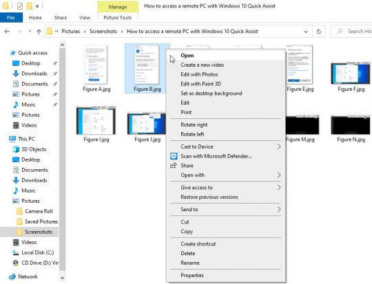 How to preview images in Windows 10 File Explorer - TechRepublic