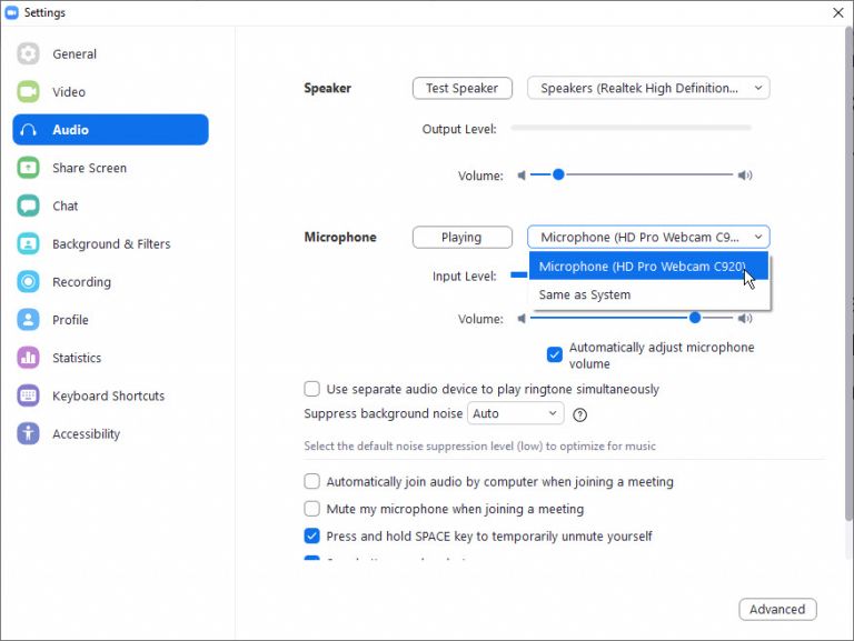 How to Improve Your Audio in a Zoom Meeting | TechRepublic
