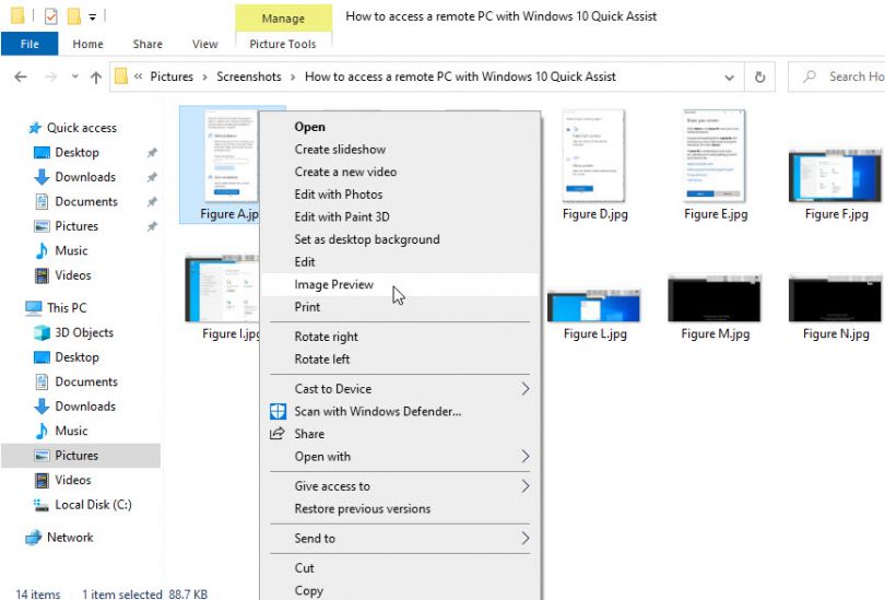 How to preview images in Windows 10 File Explorer - TechRepublic