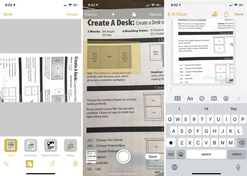 How to scan a document on your iPhone or iPad via the Notes app ...
