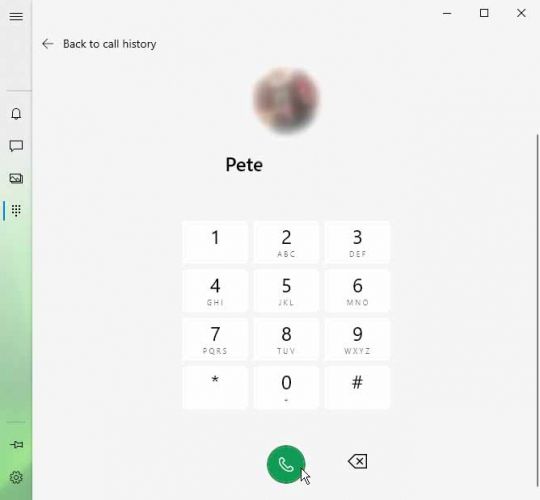 How to make and receive phone calls through your Windows 10 PC