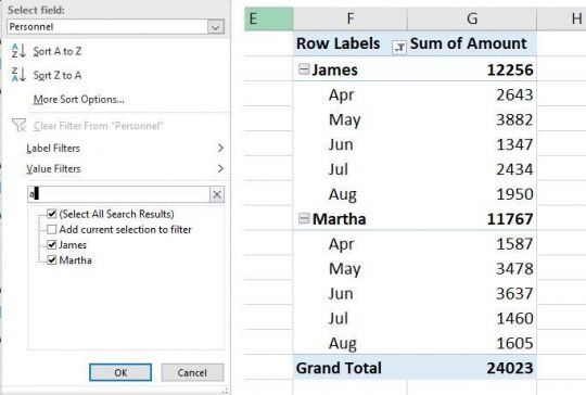How to filter a pivot table in Excel | TechRepublic