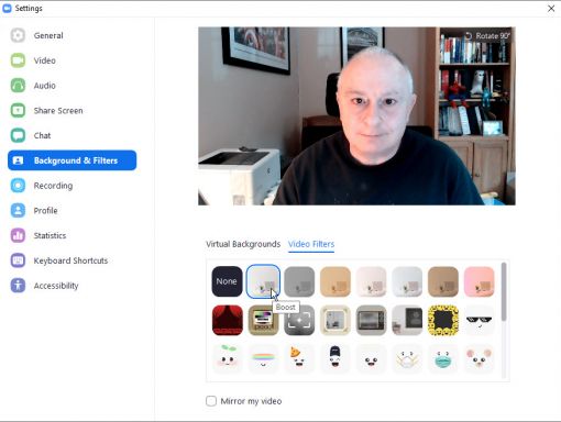 How to make yourself look better in a Zoom meeting