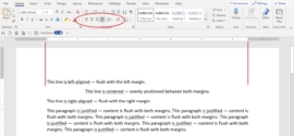 How to apply left and right text alignment in Word | TechRepublic