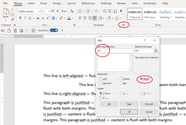 How To Apply Left And Right Text Alignment In Word TechRepublic