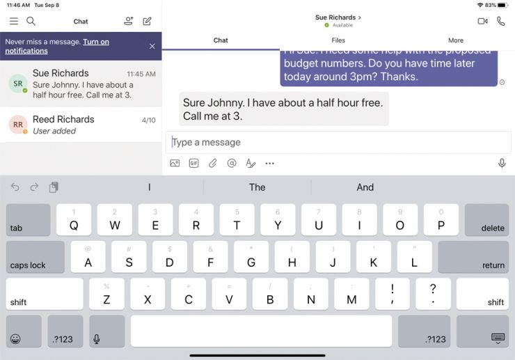 How to Use Microsoft Teams on a Mobile Device | TechRepublic