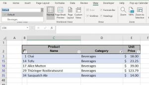 How to use sheet view for more flexible collaboration in Excel