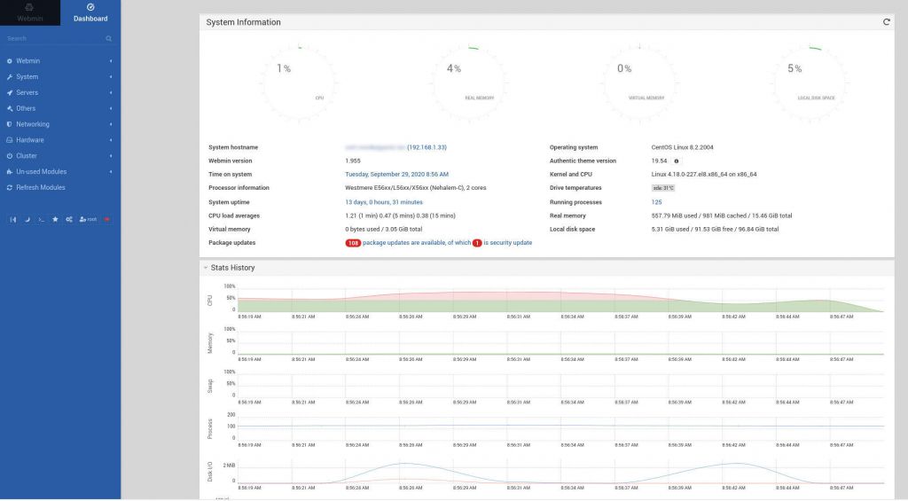How to install the Webmin web-based Linux admin GUI