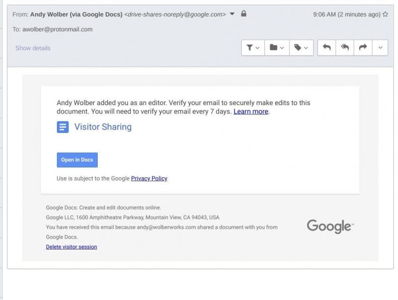 How to use Google Workspace visitor sharing - TechRepublic