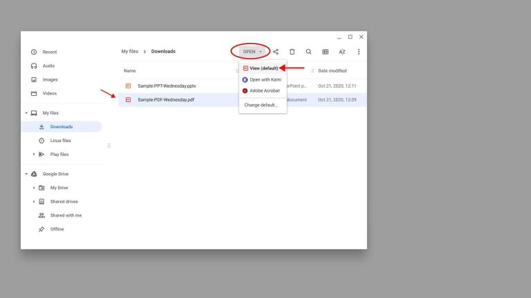 How to work with PDF files on a Chromebook