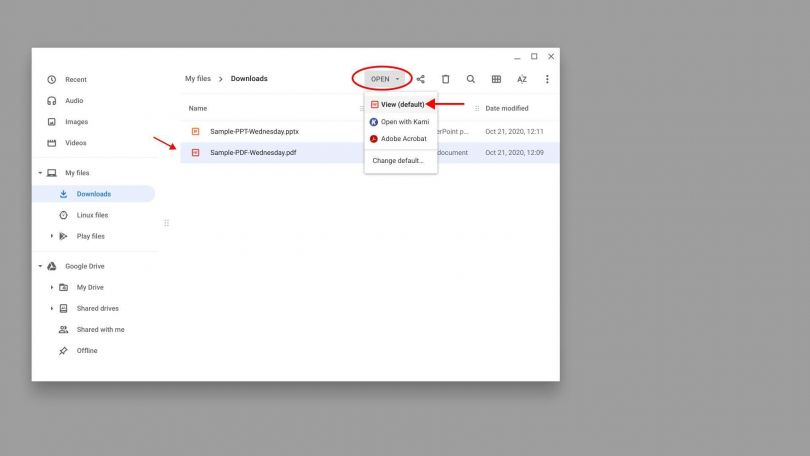 How to work with PDF files on a Chromebook