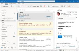 How to use the built-in polling feature of Microsoft 365 Outlook ...