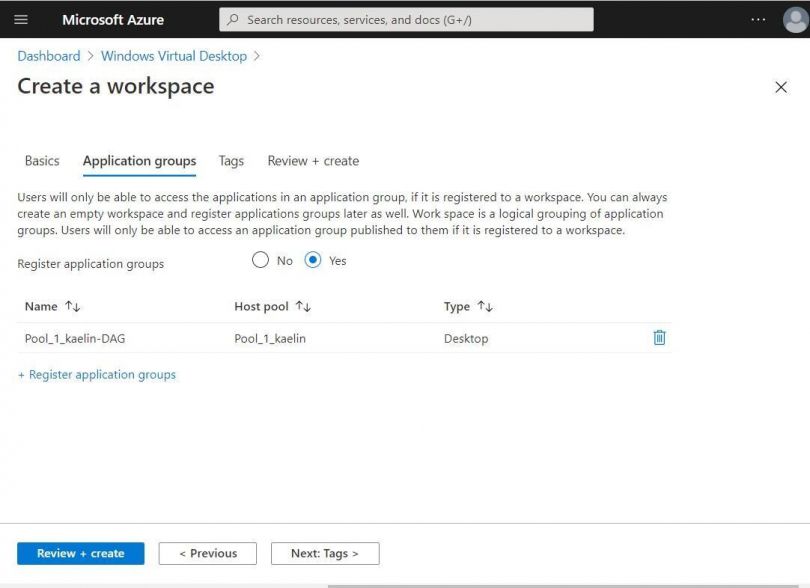 How to create a Windows Virtual Desktop in Microsoft Azure