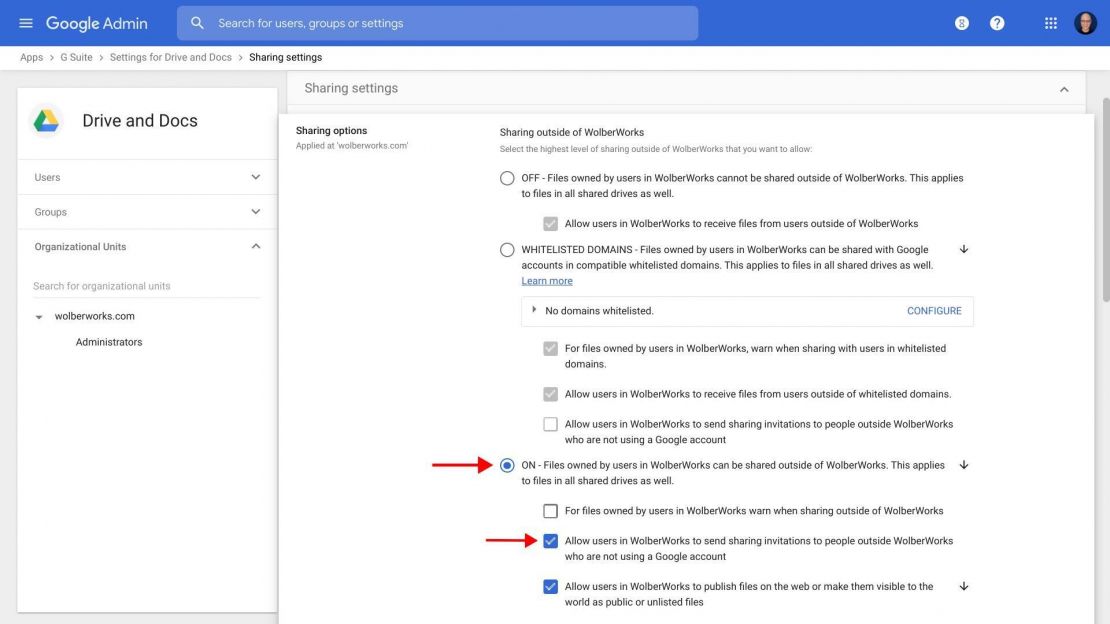 How to use Google Workspace visitor sharing - TechRepublic