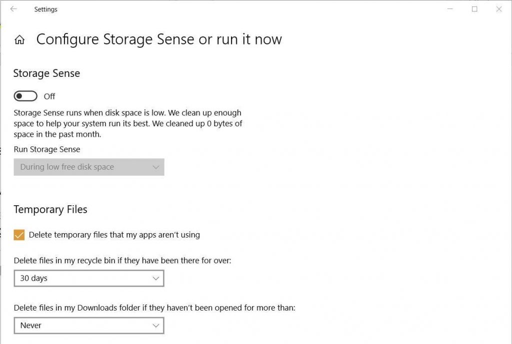 How to optimize storage and hard drives under Windows 10 20H2 ...