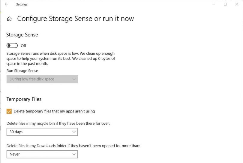 How to optimize storage and hard drives under Windows 10 20H2 ...