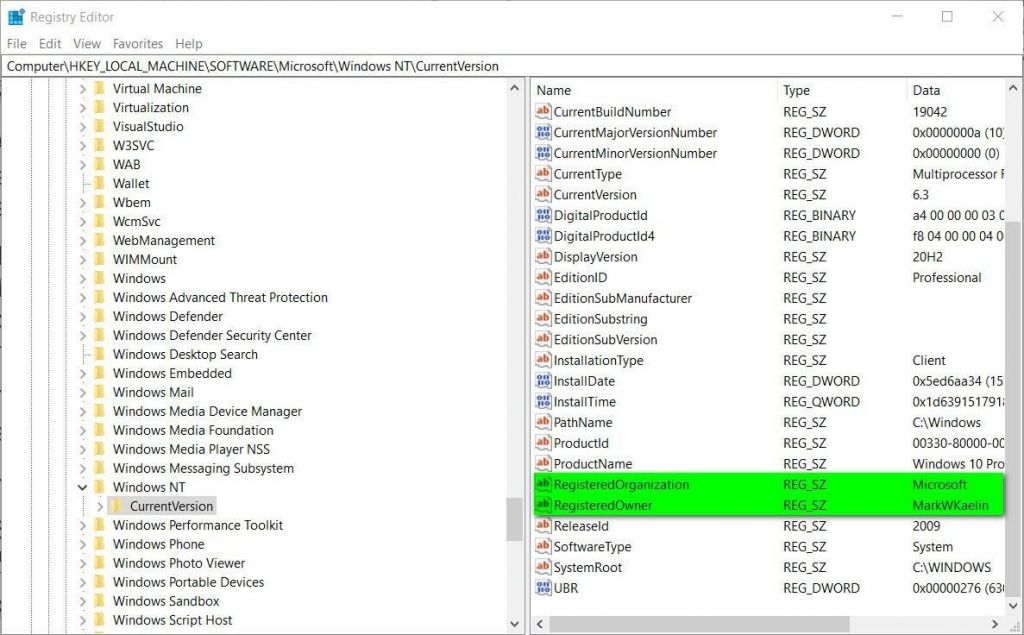 How to change the registered license owner in Windows 10 - TechRepublic