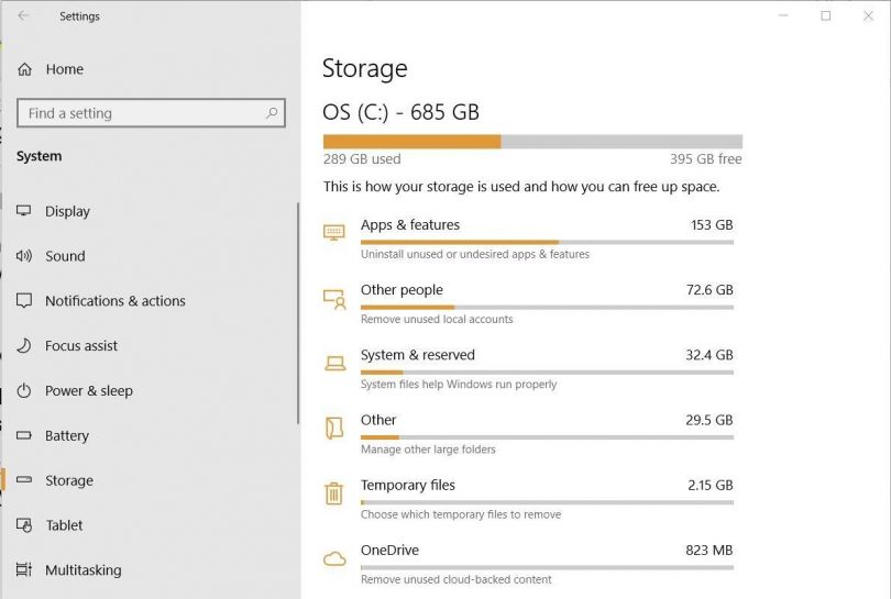 How to optimize storage and hard drives under Windows 10 20H2 ...