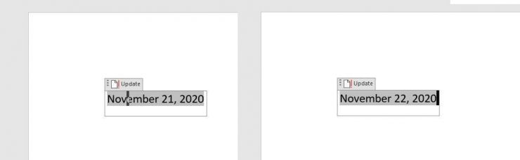 How to easily include dynamic dates in a Word doc using Excel ...