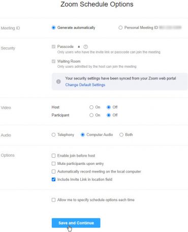 How to set up a Zoom meeting from your web browser - TechRepublic
