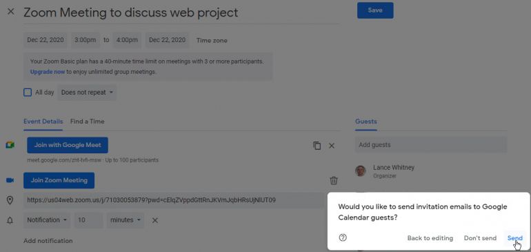 How to set up a Zoom meeting from your web browser - TechRepublic