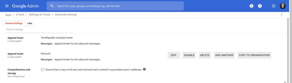 How to set a Gmail signature for your organization - TechRepublic